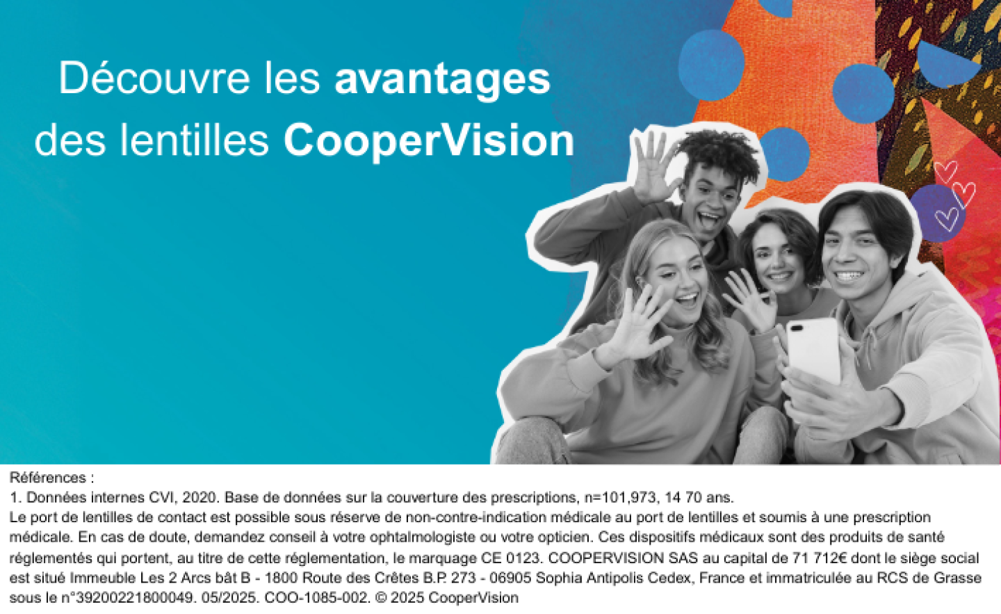 Lentilles de Contact | Lentilles Contact | CooperVision France